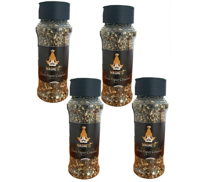 Mash Ltd Black Pepper Crushed 200g x 4 | Makro