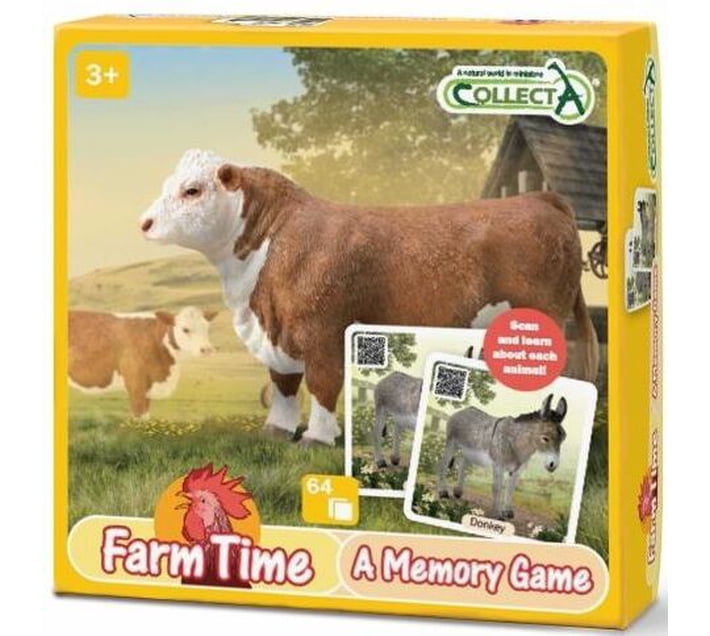 COLLECTA FARM TIME MEMORY GAME Educational Board Games Board Game ...