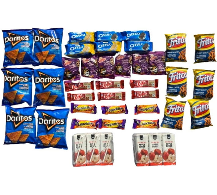 Doritos 48 Lunch Box Snack Hamper Chips (48 x 4 kg) | Makro