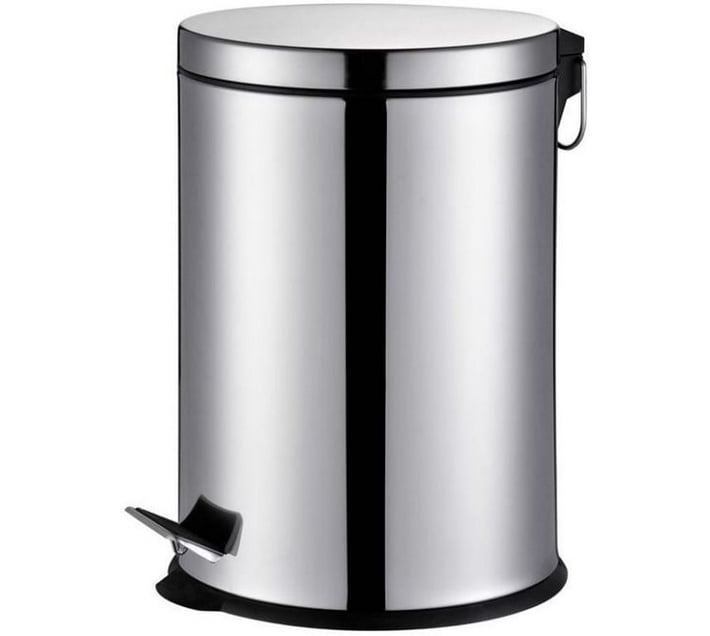 Buy woodly NA Aluminium Dustbin (Silver) in Bulk | Makro Business