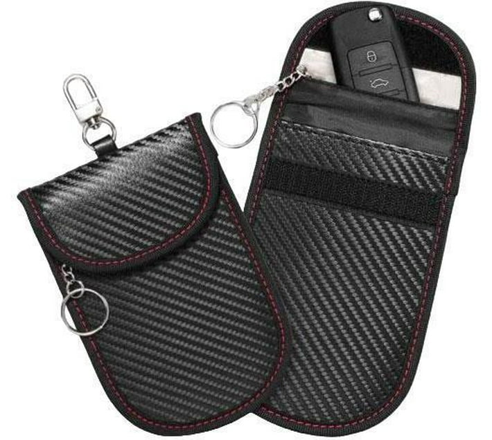 Better Buys Anti Theft RFID Carbon Fibre Waterproof Key Fob Protector ...