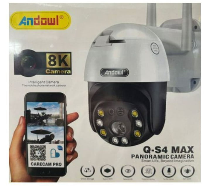 Panoramic Indoor & Outdoor Security Camera (128 GB) | Makro