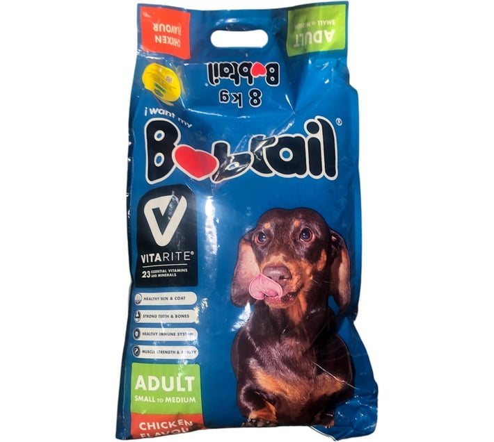 Bobtail Dog Food Chicken 8 kg Dry Adult, Young, Senior Dog Food () | Makro