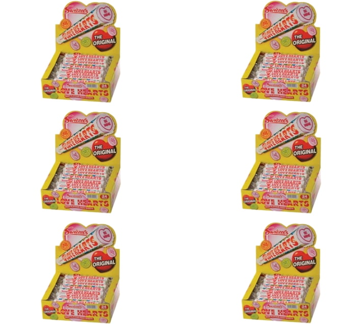 Swizzels Sweet candy love hearts large 39g Box (144 x 39 g) | Makro
