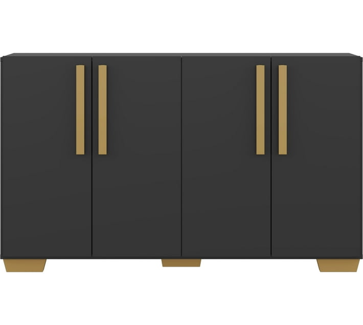 Bella Casa MP3607.0006 Shelf Organizers (Black, Wood) | Makro