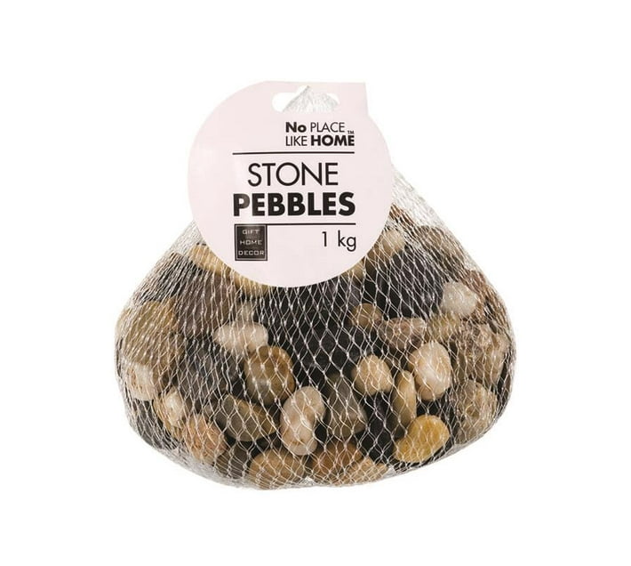 Decorative Stone Pebbles - Home DeCor - Assorted Colours - 1 Kg - 12 ...