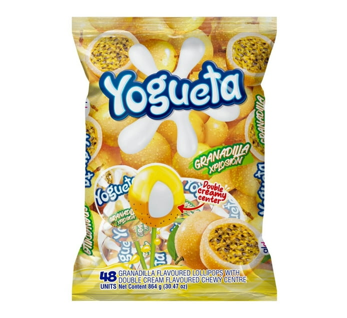 Someone’s in a Makro Yogueta Lollipops Granadilla Xplosion (1 x 48's) Mood