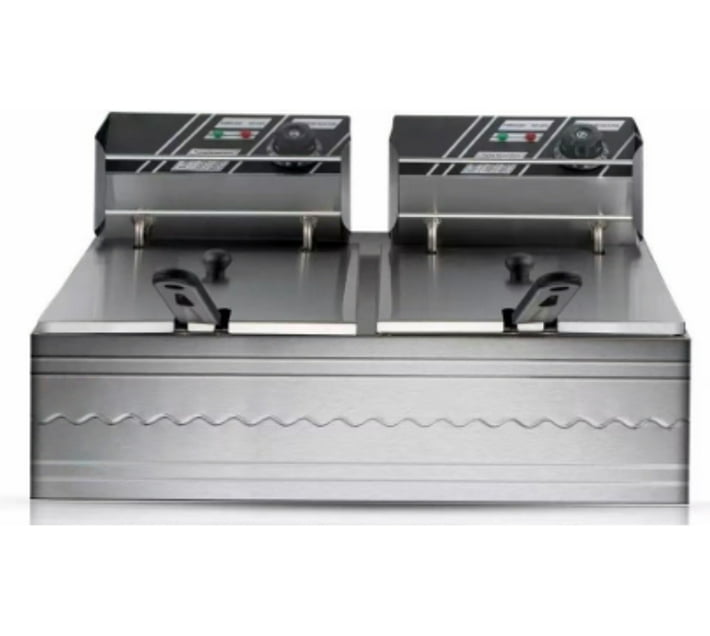 Buy Akane Steel Double Deep Fryer 12 L Electric Deep Fryer () in Bulk ...