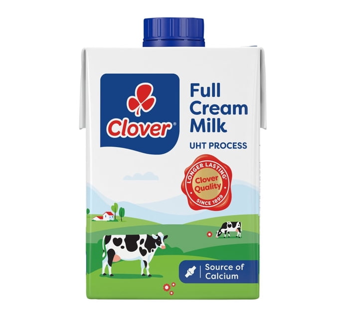 Buy Clover Full Cream Milk Long Life 500ml in Bulk | Makro Business
