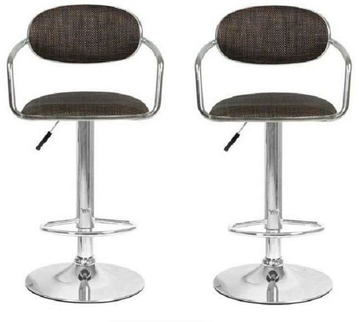 Eay Eay Thing Bamboo Bar Stool (Finish Colour - Brown, DIY(Do-It ...