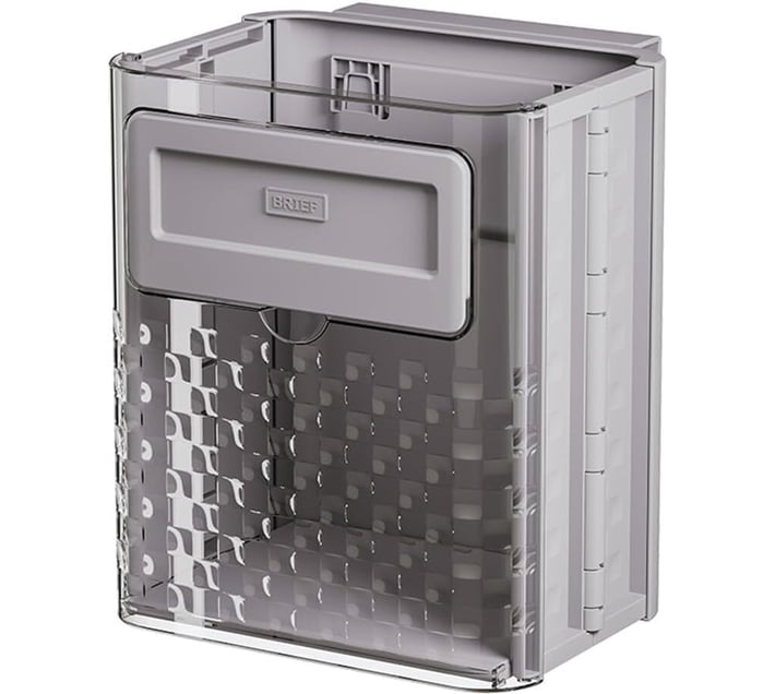 Buy BRIEF ID-119 Plastic Dustbin (Grey, Pack of 2) in Bulk | Makro Business