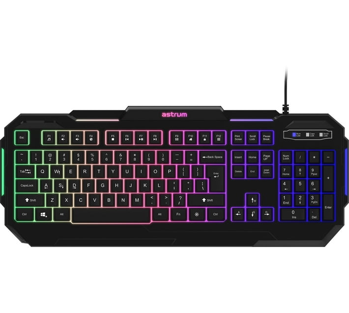 Astrum KG200 Wired USB Desktop Keyboard (Black) | Makro