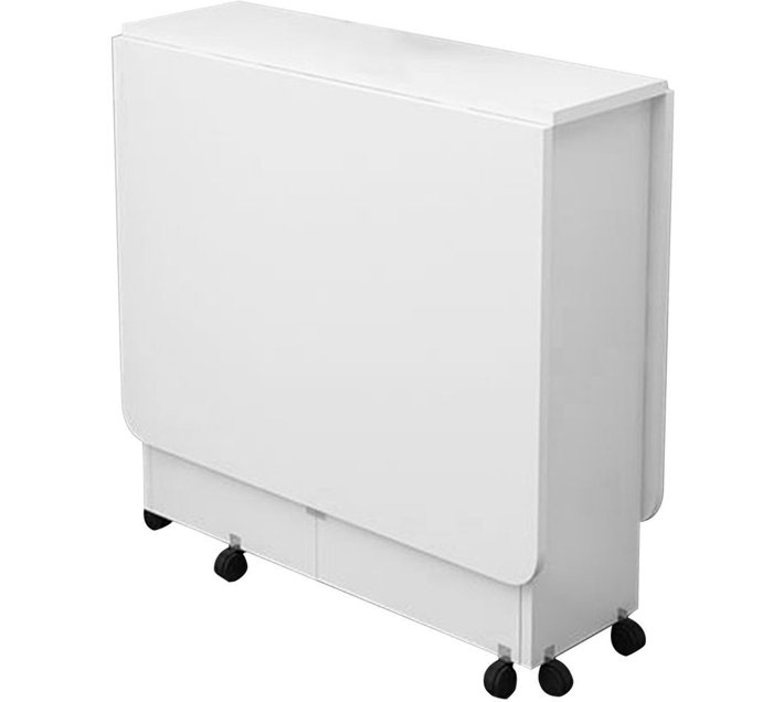 The Good Sport Decor Drop Leaf Folding Dining Table Movable Extendable ...