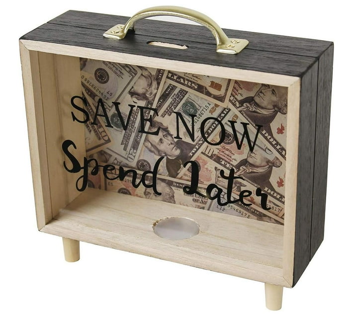 Someone’s in a Makro Decor Adult Decorative Wooden Money Box, Fund coin ...