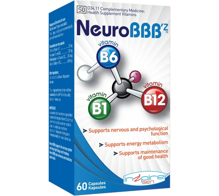 Inzpire Neuro BBB'Z 60 's capsules (60 Capsules) | Makro