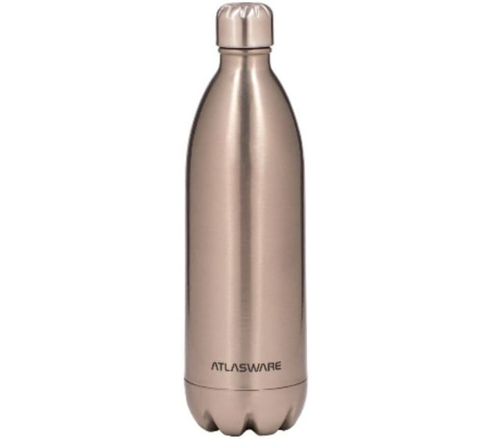 atlasware 1L Flask 1000 ml Flask (Pack of 1, Silver) | Makro