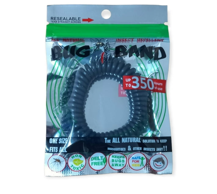 Bug Band Insect Repellent Bracelet Black - MS5105 | Makro