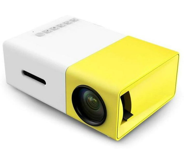 Buy HD Projector FOR0014 (600 lm) Portable Projector (White, Yellow) in ...