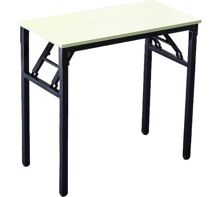 Unbranded Foldable Portable Study Desk Metal Office Table (Free ...