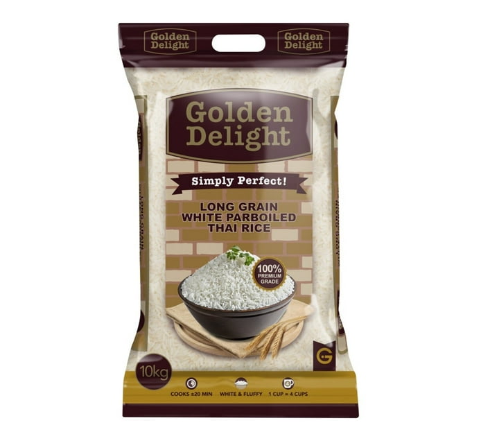 Golden Delight Parboiled Rice (1 x 10kg) | Makro