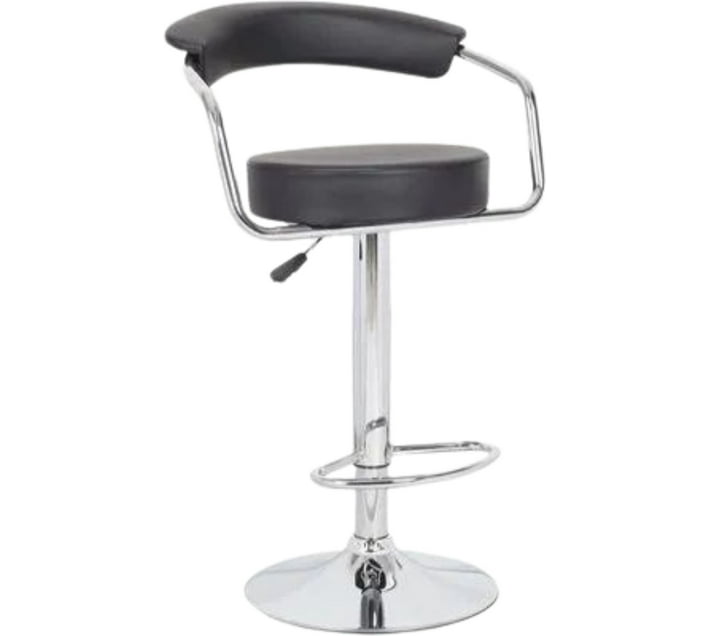Generic Metal Bar Stool (Finish Colour - Silver, Pre-assembled) | Makro