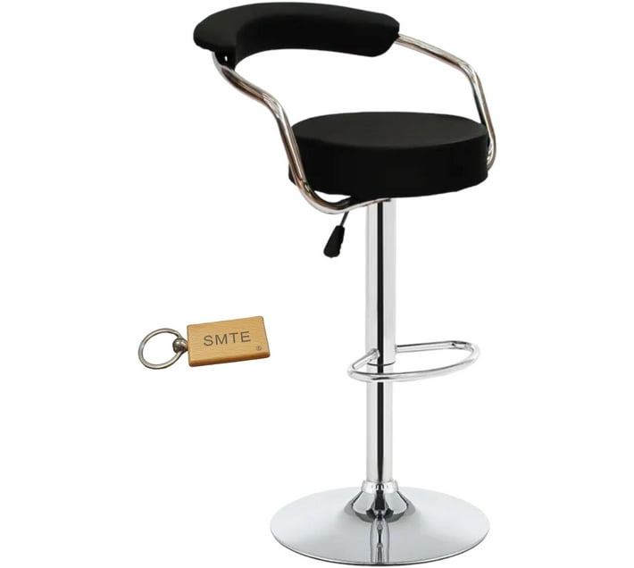 Smte4 Metal Bar Stool Finish Colour Black Pre Assembled Makro