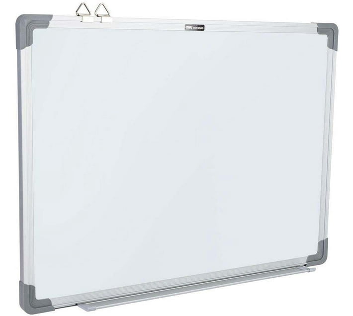 Buy Deli Whiteboard Slimline Magnetic Magnetic Whiteboards (White) in ...