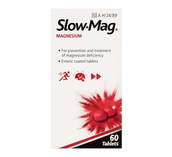 Buy Slow-Mag Magnesium Effervescent Tablets 60 Pack in Bulk | Makro ...