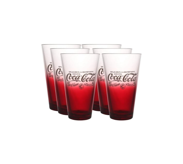 Someone’s in a Makro Coke Hiball Glass 300ml - Red - 6 Pack Mood