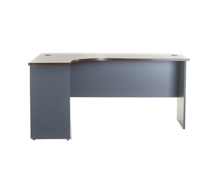 Someone’s in a Makro Axa Corner Desk Right - Walnut Mood