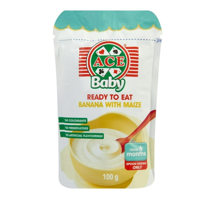 ACE PUREED BABY BANANA & MAIZE | Makro