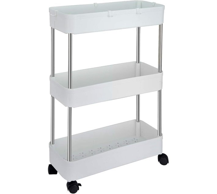 MHOG H13HT2 Plastic Kitchen Trolley (Knock Down) | Makro