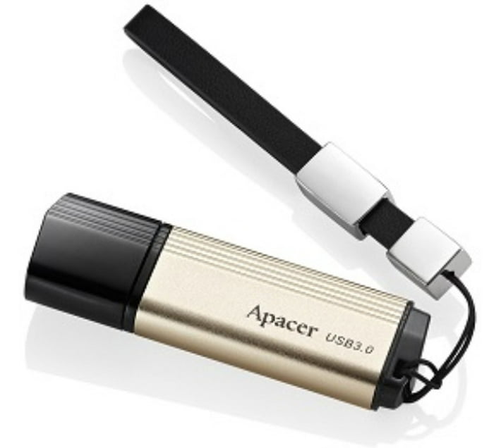 Apacer Fastest USB 3.0 Flash Drive 32 GB (Gold, Type A to Micro USB ...