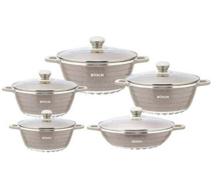 havenhub Pot Set with Lid 2 L capacity (Aluminium, Non-stick, Induction ...