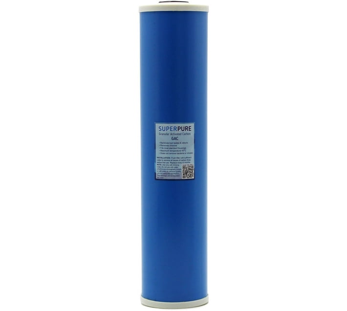Buy SUPERPURE GAC20BB 20 inch Big Blue GAC Water Filter Replacement ...