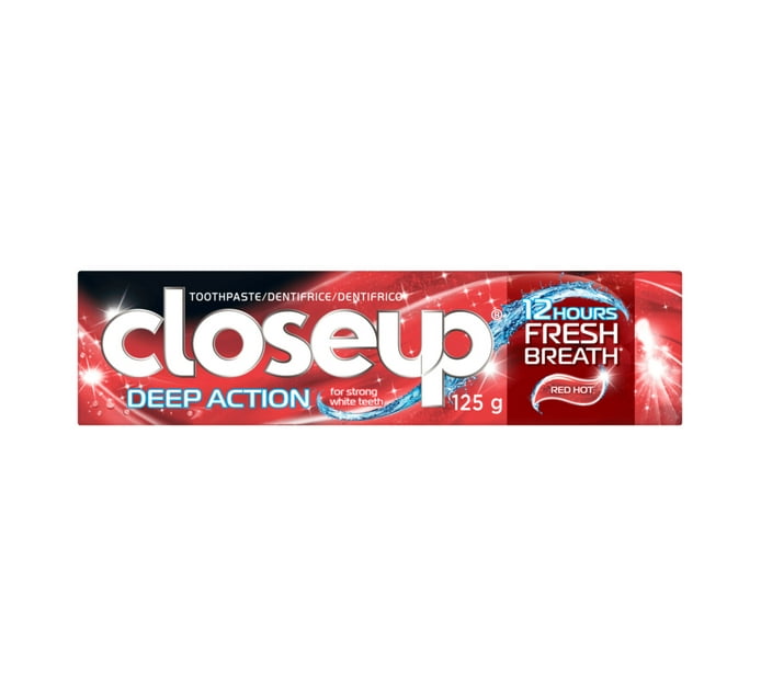 Buy Close-Up Red Hot Whitening Gel Toothpaste 125g in Bulk | Makro Business