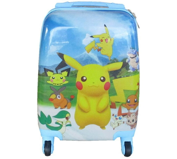 Mooistar MS 014- Pokemon Check-in Suitcase 4 Wheels - 19 inch (White ...