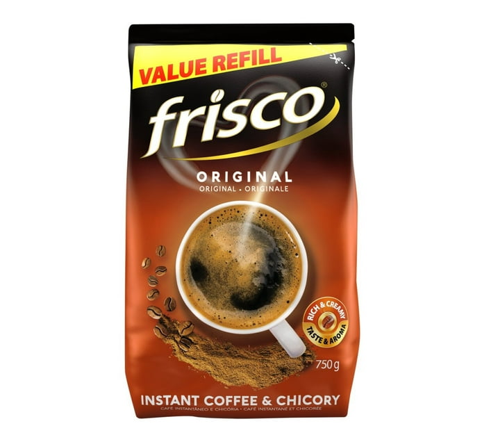 Buy Frisco Original Instant Coffee & Chicory 750g in Bulk | Makro Business