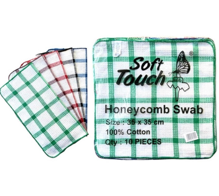 Buy Soft Touch Wet and Dry Cotton Cleaning Cloth (10 Units) in Bulk ...