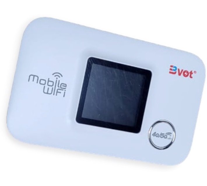 Bvot Wifi Rechargeable Pocket Router 4g/5g 400 Mbps Router (White, NA ...