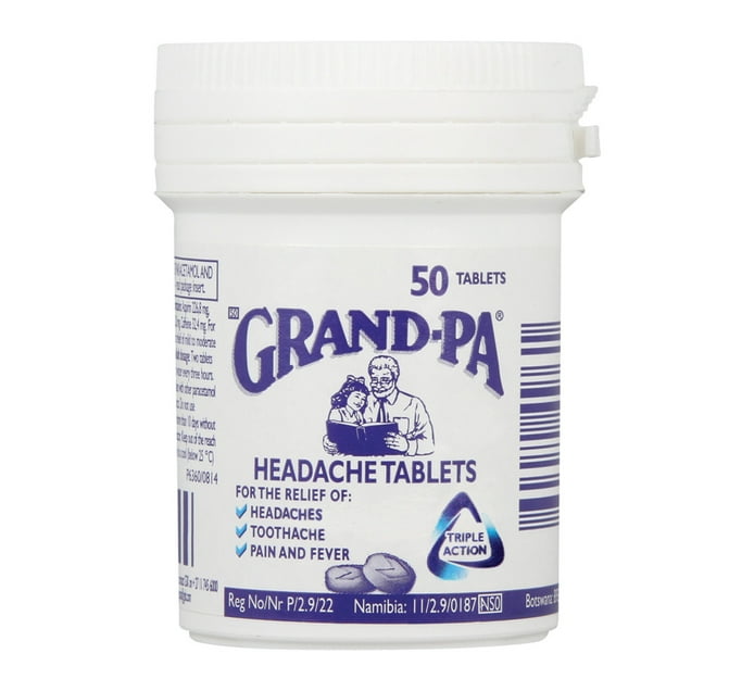 Someone’s in a Makro Grand-pa Headache Tablets (1 x 50's) Mood