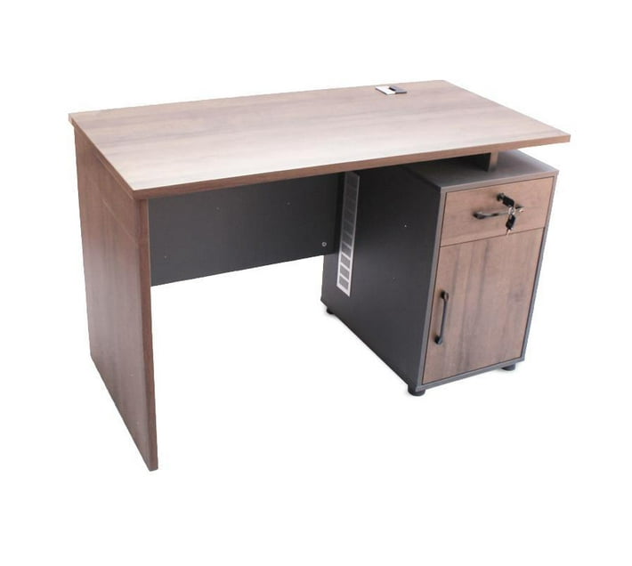 Someone’s in a Makro GOF Furniture - Galo 2 Office Desk, Walnut Mood