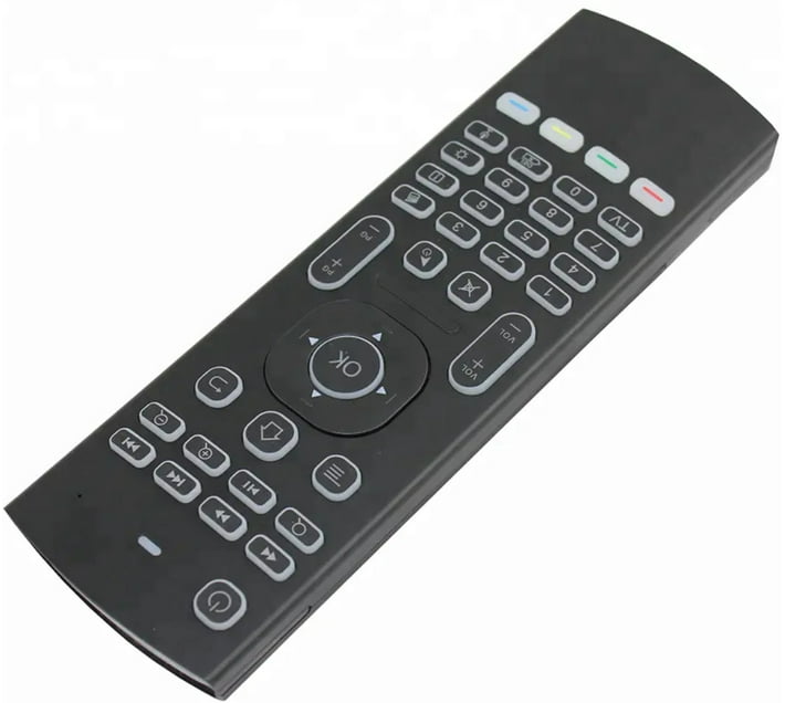 Air mouse Remote Sony, Samsung, LG, Philips and many more Remote Controller (Black) | Makro