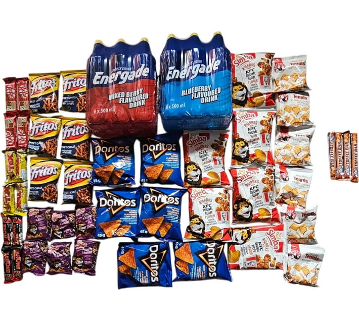 Energade Lunch Box Snack Hamper Combo - 48 Items (48 x 5 kg) | Makro