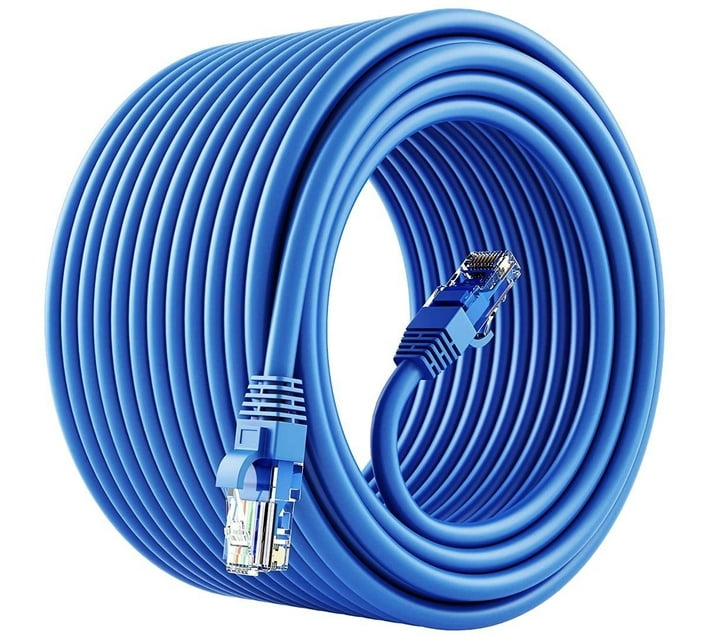 ML RJ-45 To RJ-45 50 m High Speed Cat6 Ethernet Cable - Blue ...
