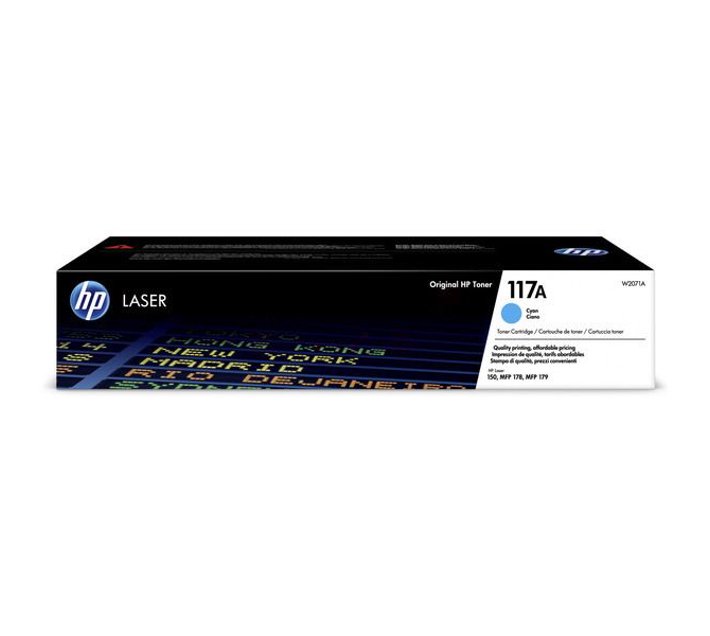 HP 117A Cyan Original Laser Toner Cartridge,700 pages | Makro