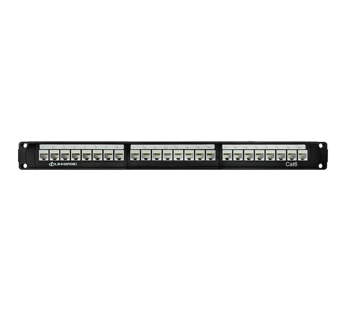 Someone’s in a Makro Linkbasic 24 Port Cat6 Rack Mount Patch Panel Mood