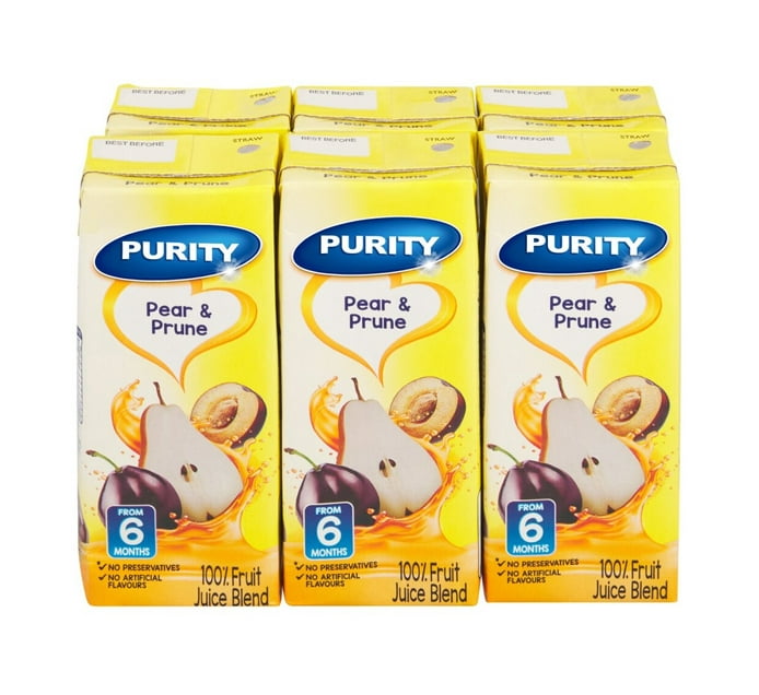 Buy Purity Fruit Juice Prune & Pear (6 x 200ml) in Bulk | Makro Business