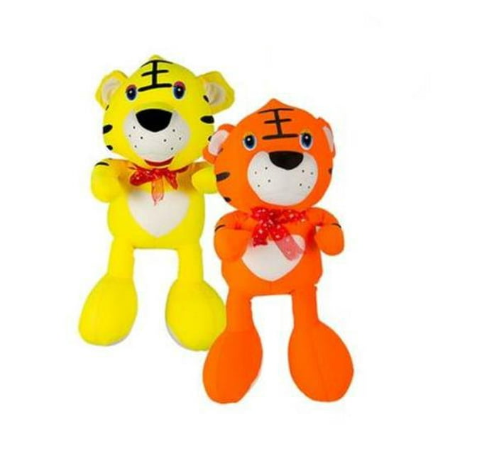 Someone’s in a Makro Plush bright tiger with foam beads - 44cm Mood