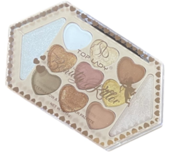 top lady T-70026 Beauty Killer Eyeshadow & Highlighter Palette 16 g ...